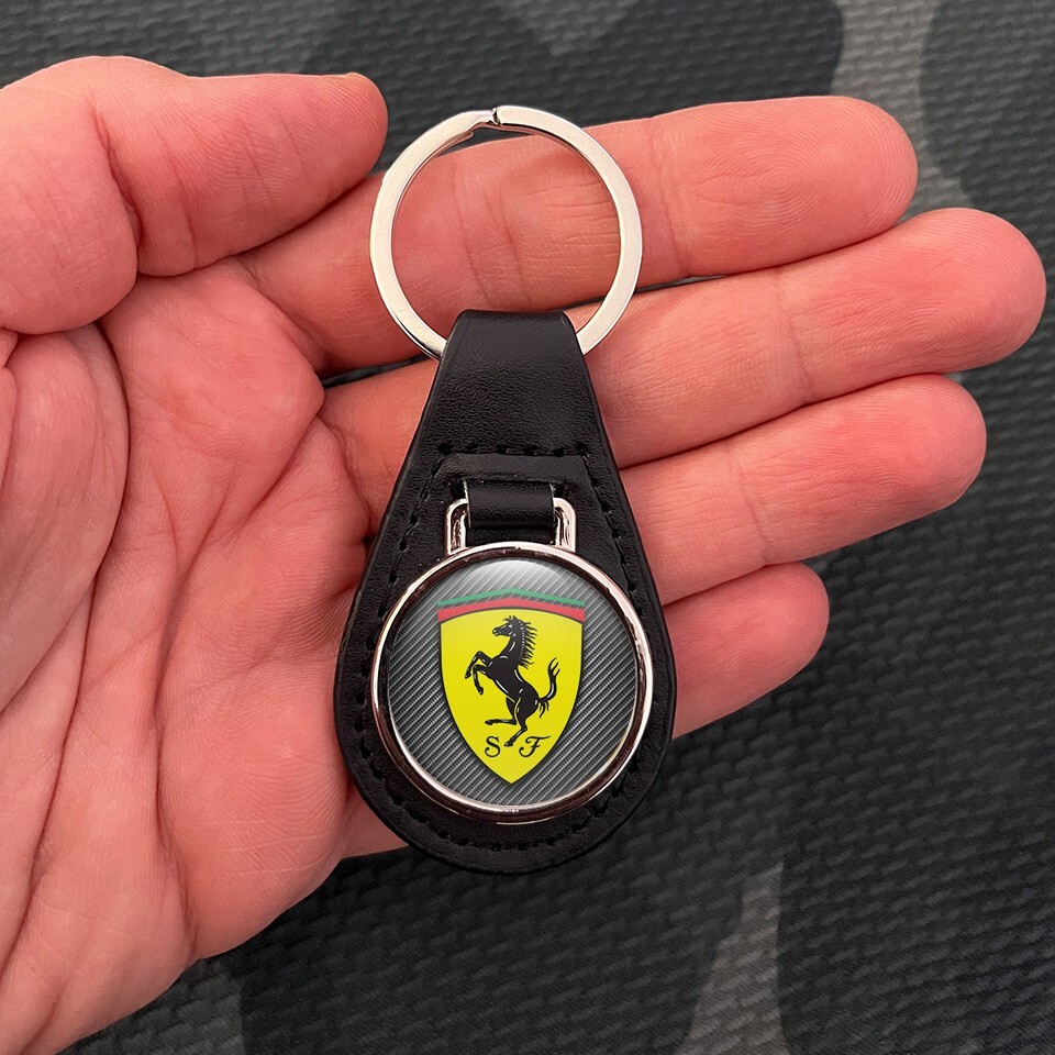 Ferrari Keychain | Premium Quality Keyring Unique Key Holder | Gift ...