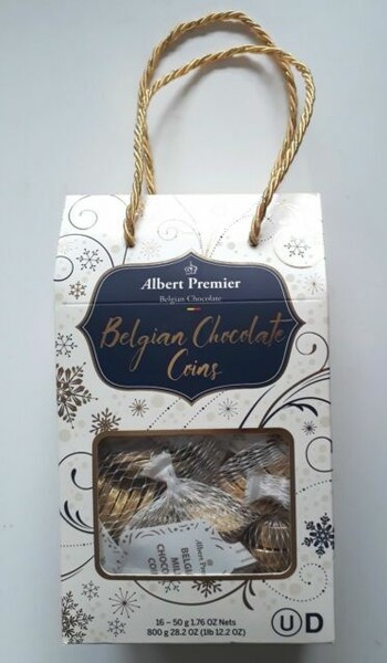 Albert Premier Belgian Chocolate Coins 800g for sale online | eBay