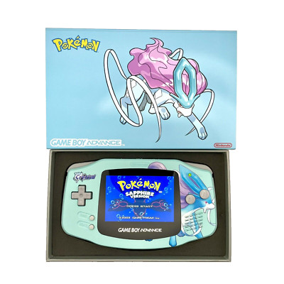 Gameboy Advance GBA IPS V3 Backlit LCD Nintendo Mod Custom Suicune ...