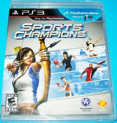 NEW SEALED PS3 SPORTS CHAMPIONS - SONY PLAYSTATION 3, 2010 711719817727 ...