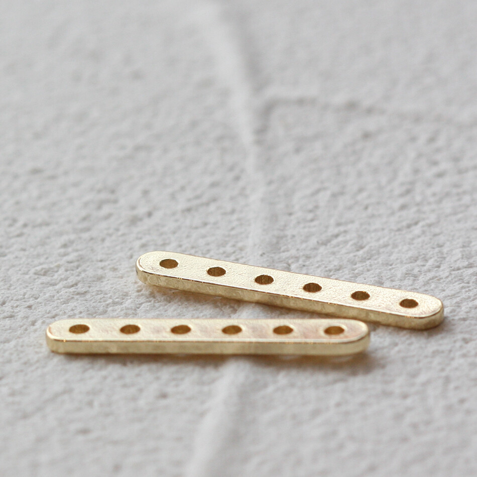 Solid Brass Multiple Holes Spacer - Bar 20x4mm (4566C) | eBay