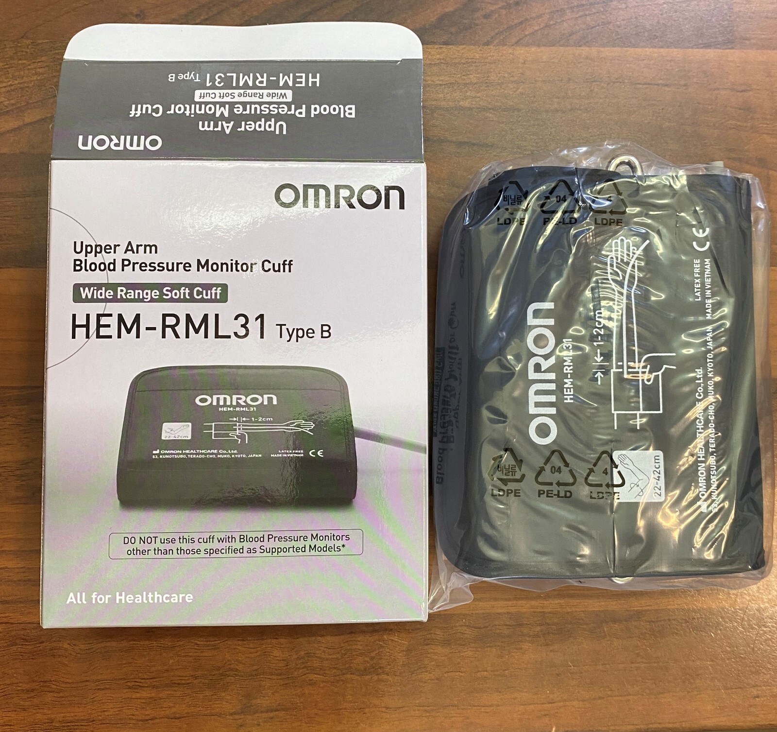Omron Original large Cuff 32-40 cm QLD Stock HEM RML 31-B Compatibility ...