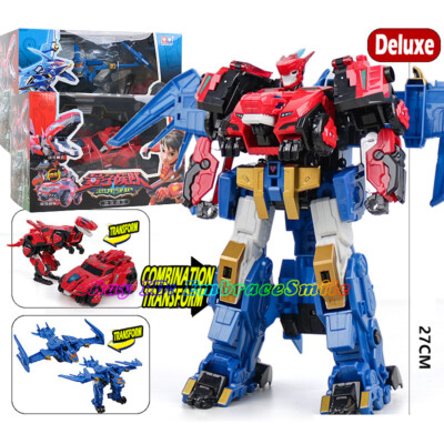 Quantum Heroes Dinoster Guardians Raptor Bolt Wing Transform Robot ...
