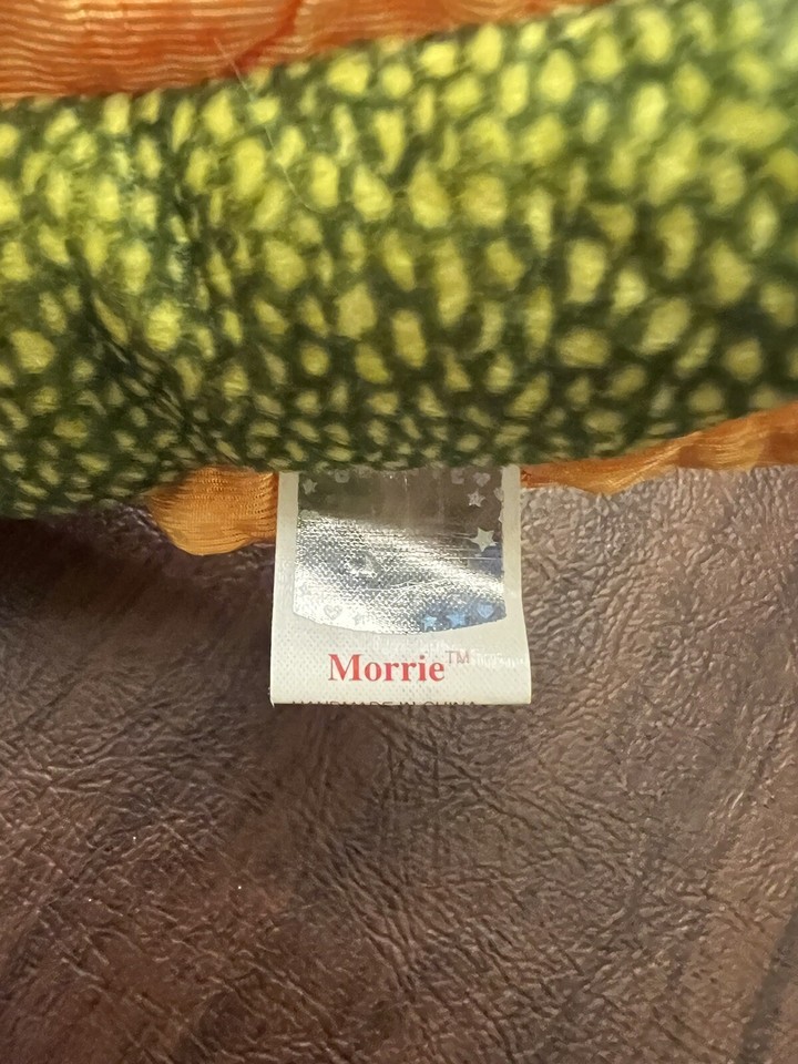 Ty Beanie Baby “Morrie” Slippery Eel Animal Plush 15” With Tag ...