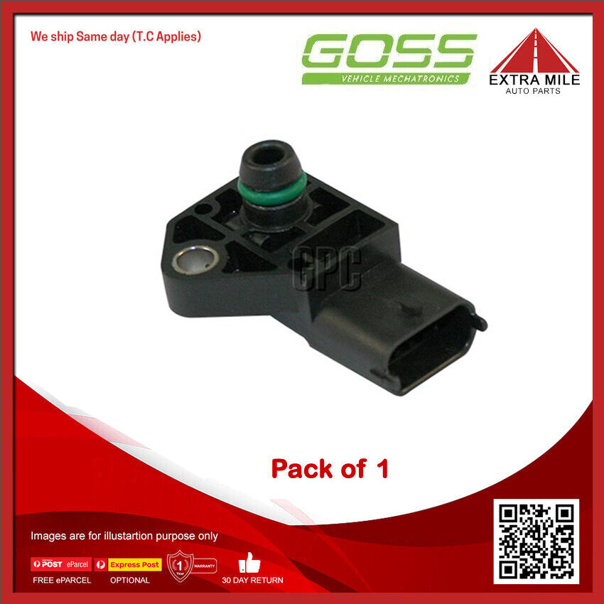 Goss Map Sensor For HDT VC VH Retro VE 3.6L V6 HFV6 LY7 DOHC-PB 24v ...