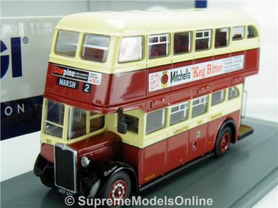 CROSSLEY DD42 LANCASTER CITY TRANSPORT OM41605B 1:76 SIZE CORGI ...