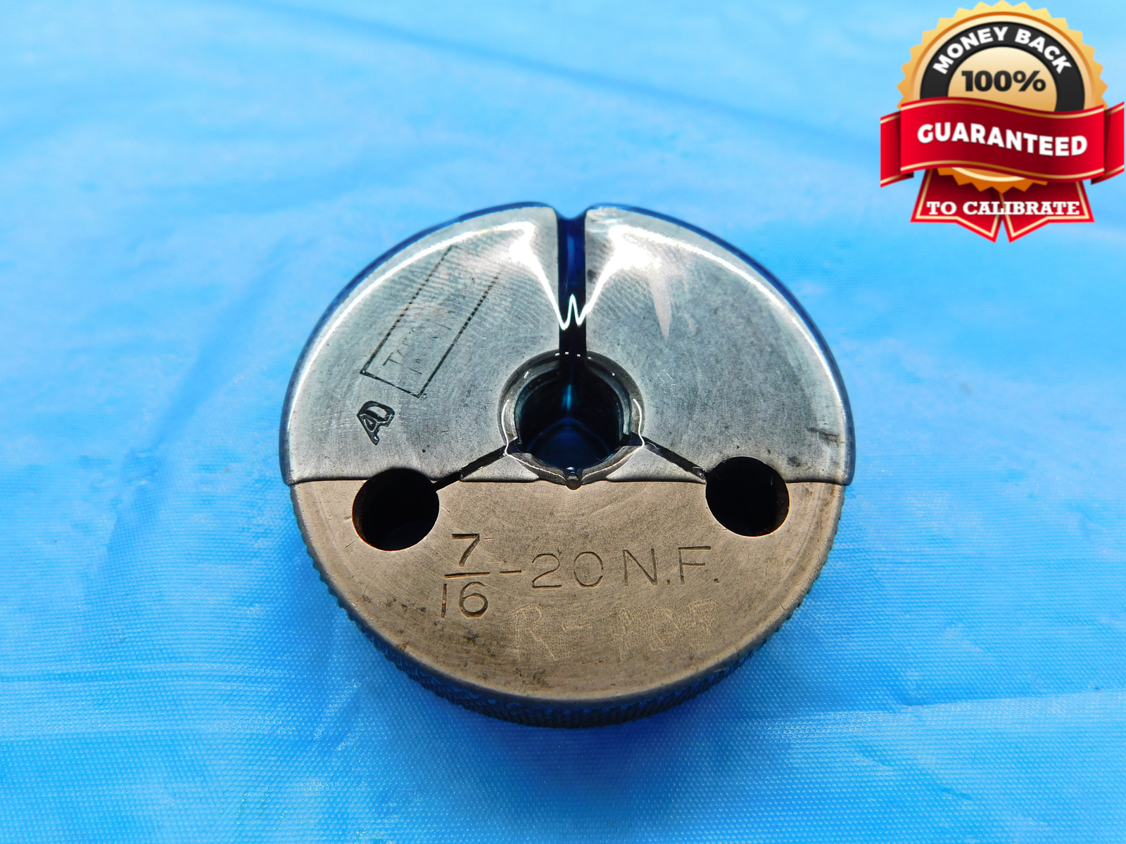 7/16 20 NF THREAD RING GAGE .4375 GO ONLY P.D. = .4037 UNF 3A UNF-2A | eBay