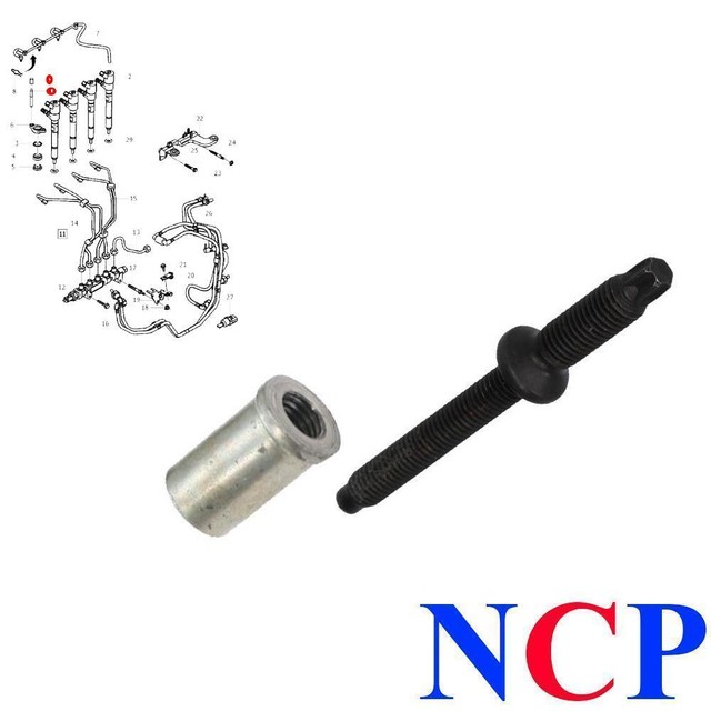 VOLVO 1.6 D Dv6 Injector Stud and Nut 30725236 30750089 for sale online ...