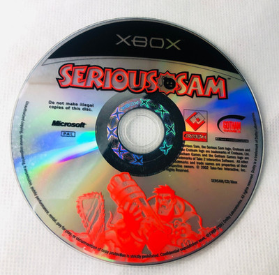 Video Game Serious Sam Disc Only Original XBOX | eBay UK