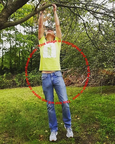 Cute Jock Hanging From a Tree Branch | eBay