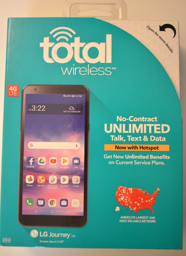 NEW Total Wireless LG Journey 4G LTE Prepaid Smartphone. Verizon ...