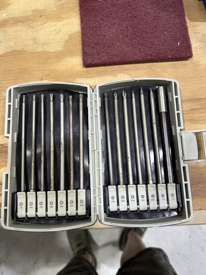 Blue Point Long Screwdriver Bit Set | eBay