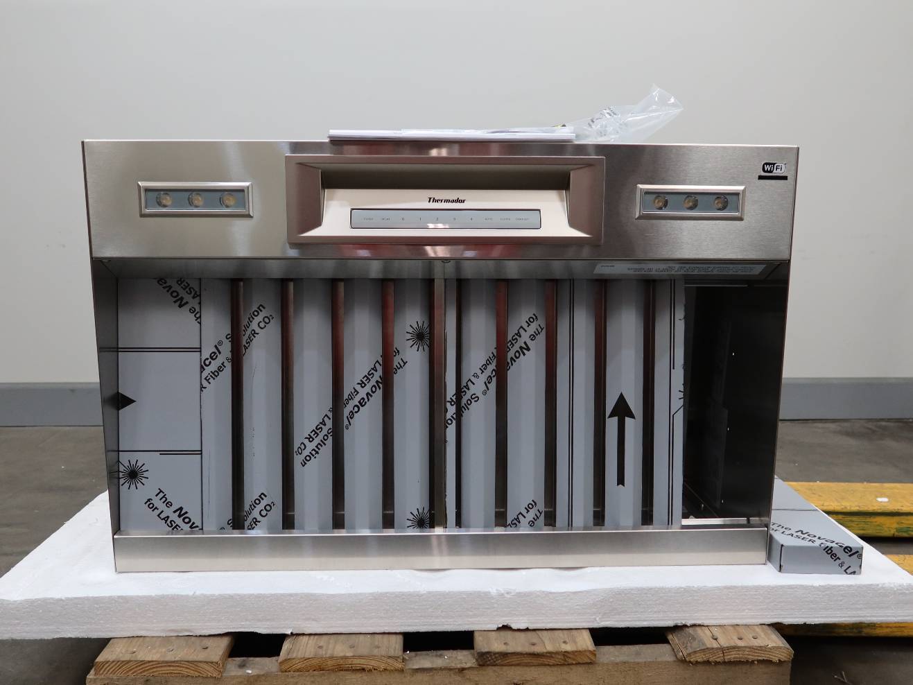 Thermador Professional Series 36" Home Connect Custom SS Insert Hood ...