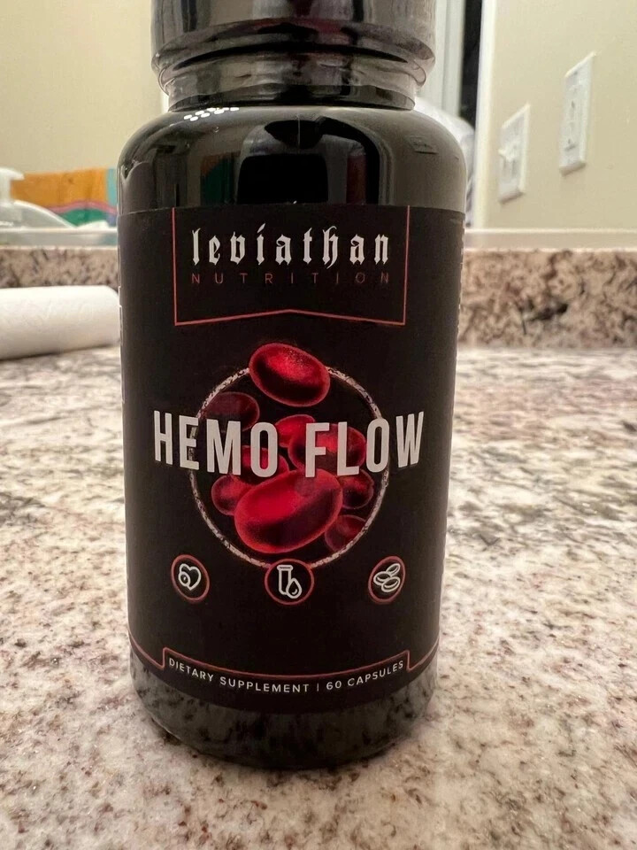 3 pack Leviathan Nutrition Hemo Flow | Supplement with Nattokinase for ...