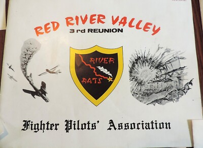 Vietnam Red River Rats 1967 3rd Reunion USAF 355th Pilot Souvenir ...