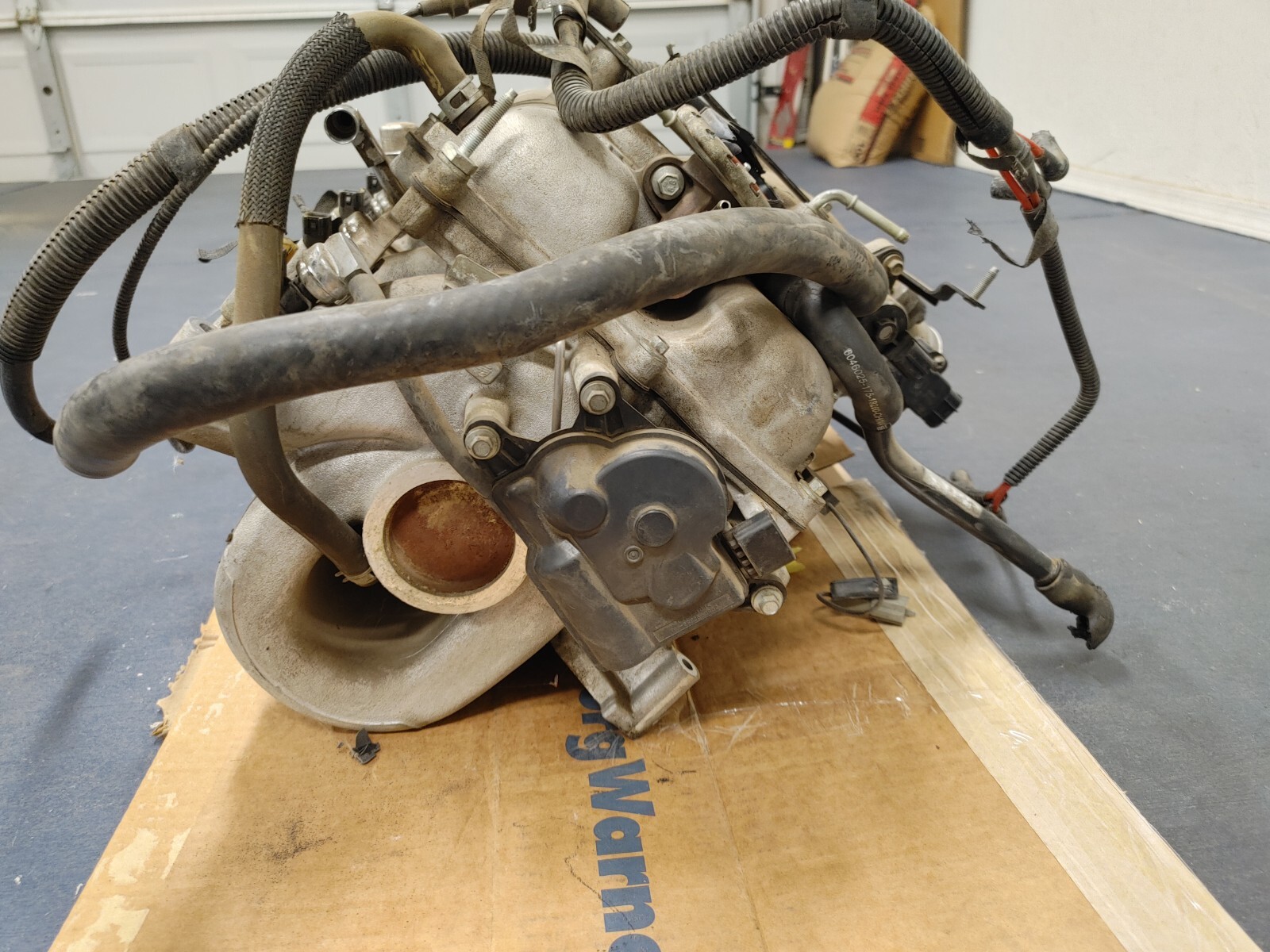 Upper & Lower Intake Manifold 2003-2005 Ford Lincoln Aviator 4.6L Cobra ...