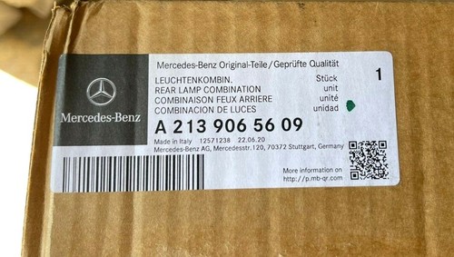 2021 2022 Mercedes E450 E300e Rear Right Outer Tail Light Lamp ...
