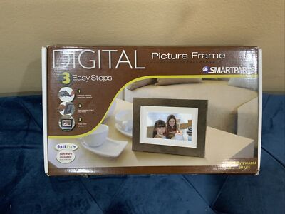 Smartparts SP700W 7" Digital Photo Picture Frame Open Box. 92566610274 ...