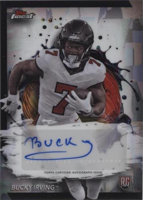 2024 Topps Finest - Rookie Finest Autographs Bucky Irving #RFA-M ...