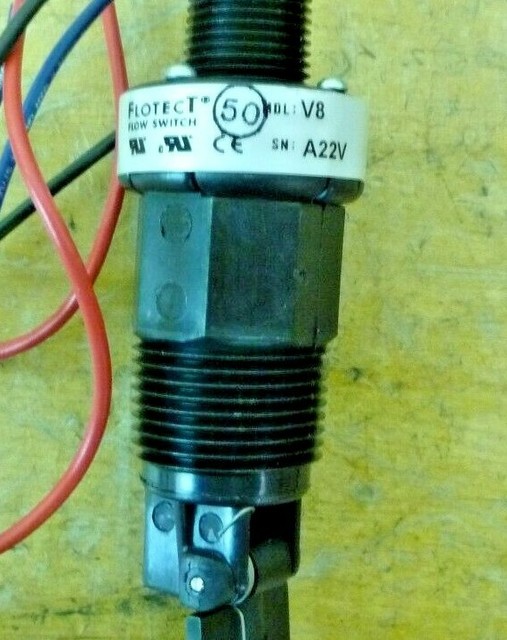W.e Anderson/dwyer V8 Flow Switch 119152-00 * for sale online | eBay