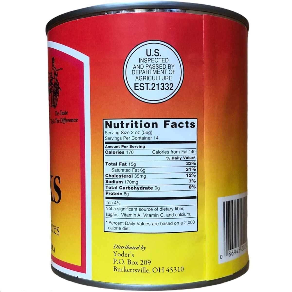 Yoders Canned Beef Chunks Canned Meat Long Storage Emergency Survival ...