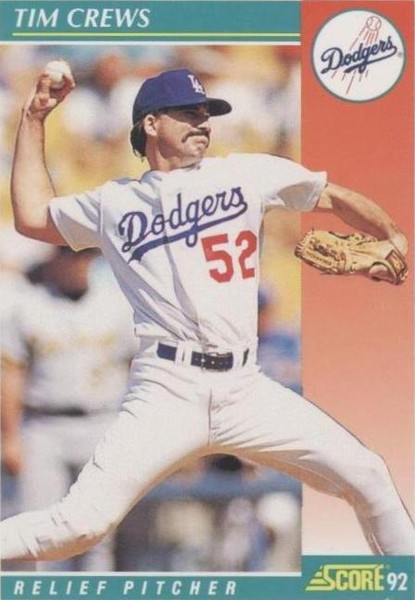 1992 Score - #238 Tim Crews for sale online | eBay