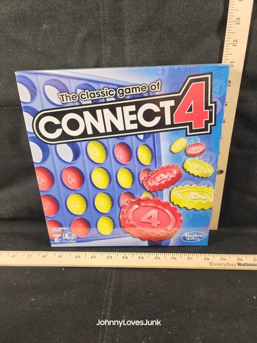 Hasbro The Classic Game Connect 4 Ages 6+ 2 Players New Sealed ...