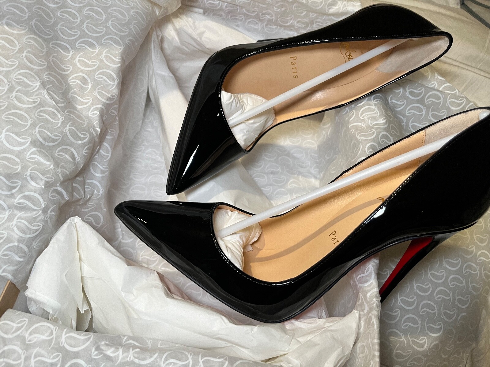 New Christian Louboutin So Kate 120mm Patent leather Pump Stiletto ...