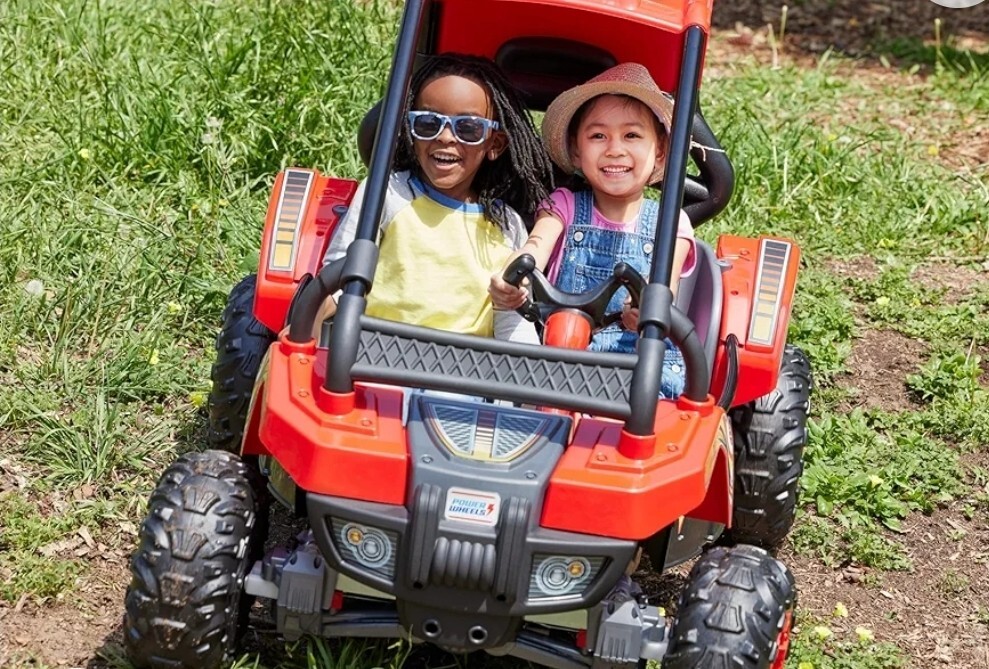 Power Wheels 12V Baja Trailster Powered Ride-On Speed of 5 Mph - Red ...