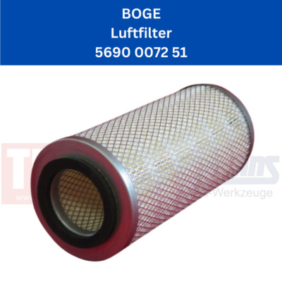 Boge Air Filter 5690 0072 51 | eBay