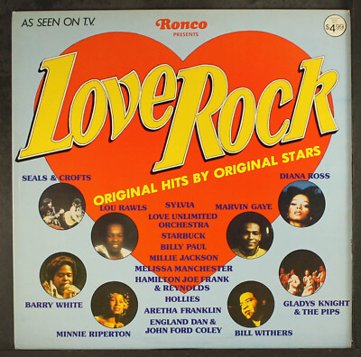 VARIOUS: ronco presents love rock CSP 12" LP 33 RPM Canada | eBay