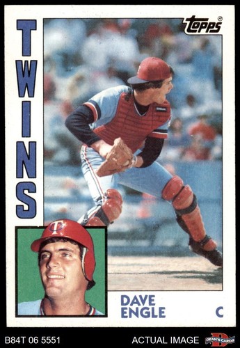 1984 Topps #463 Dave Engle Twins 5 - EX | eBay