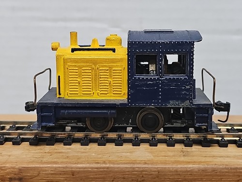 DIESEL SWITCHER DIECAST WITH BRASS DETAILS PENN LINE 0-4-0 HO SCALE ...