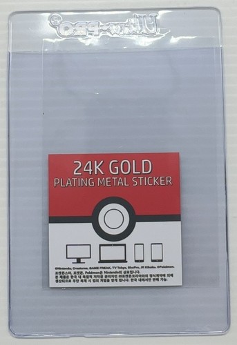 2023 Pokemon 24k Gold Plating Metal Sticker Charmeleon | eBay