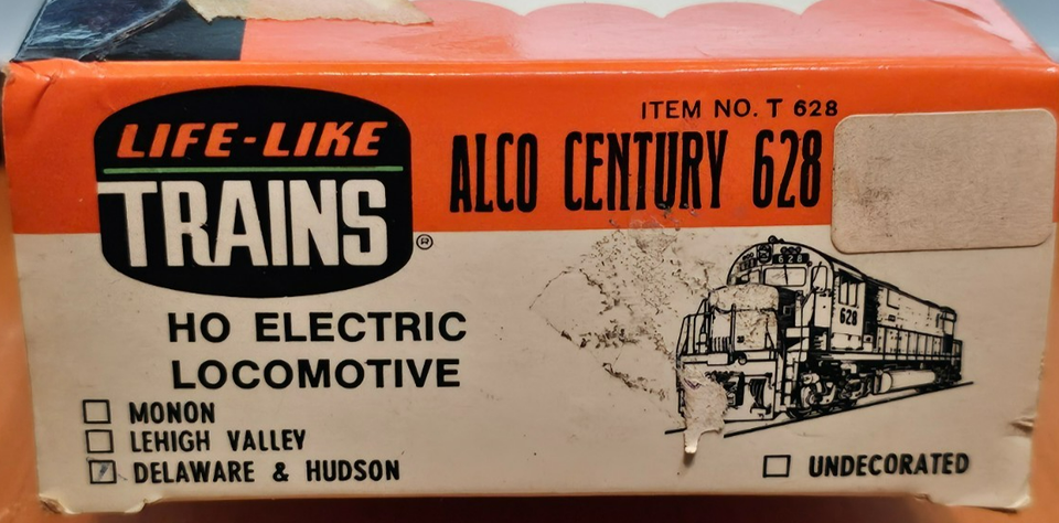 HO Scale Diesel Engine Delaware & Hudson 601 And Dummy Train in Box D H ...