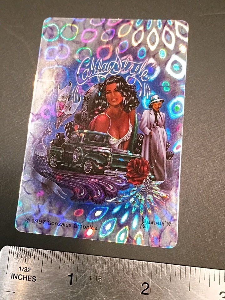 Vintage Chicano Lowrider Vending Machine Sticker Gonzales Graphics ...