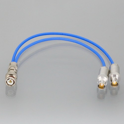 Coax Standard BNC Male to Dual Triax 3-Lug TRB Female Splitter Test ...