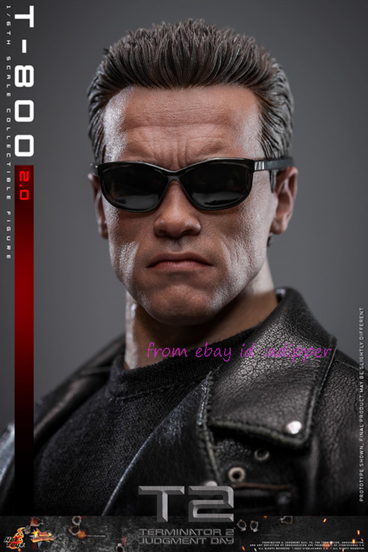 Hot Toys Mms795 Terminator 2 Judgment Day T800 (2.0) Christmas Gift ...