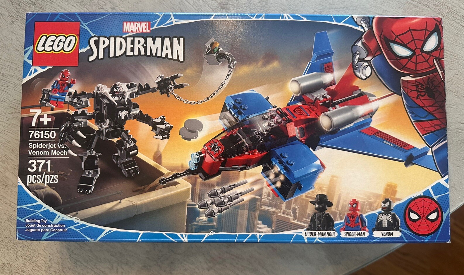 76150 SPIDERJET VS. VENOM MECH lego NEW legos set SPIDER-MAN NOIR ...