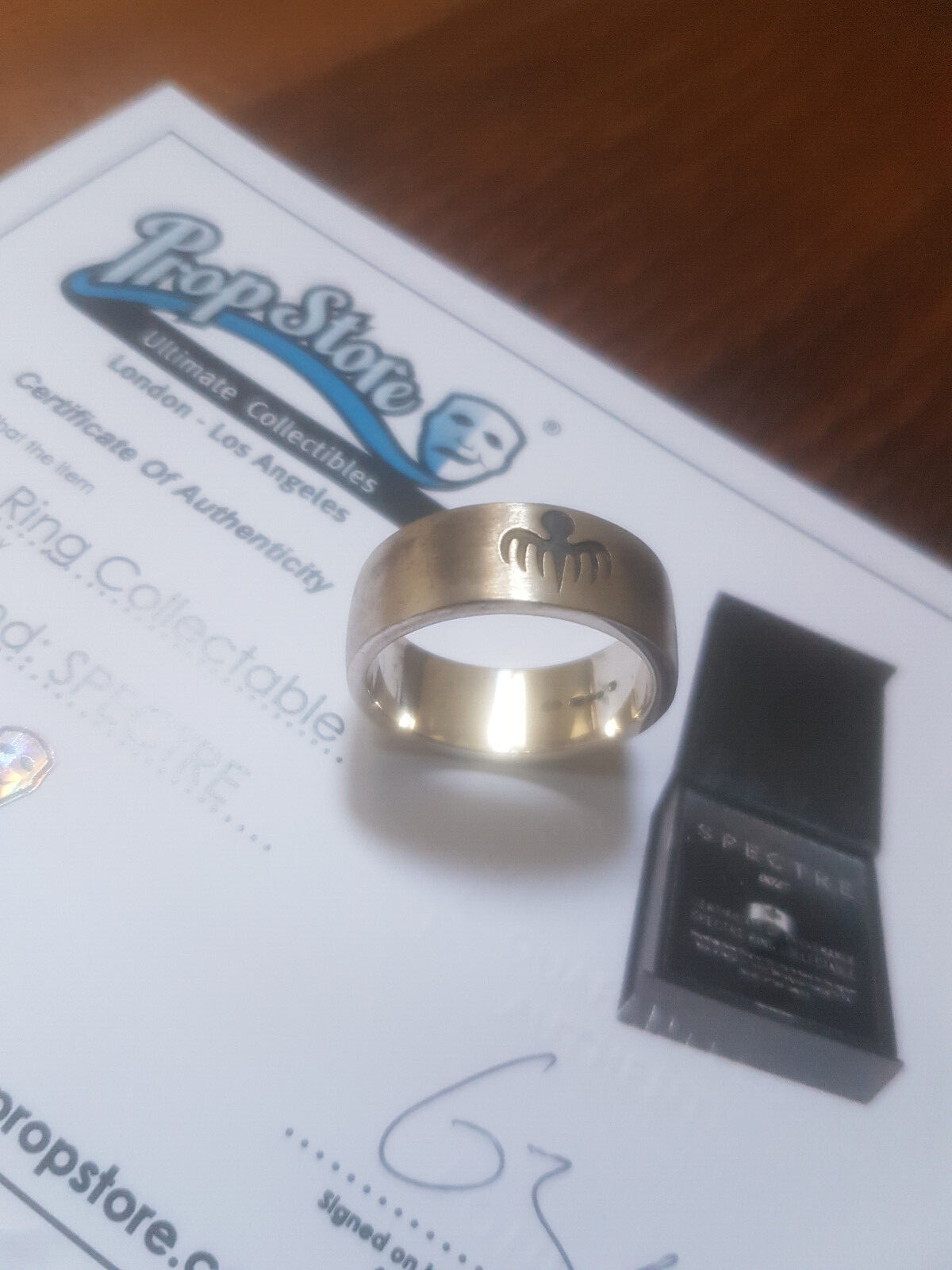 007 JAMES BOND "SPECTRE" RING COLLECTABLE by PROP STORE | eBay