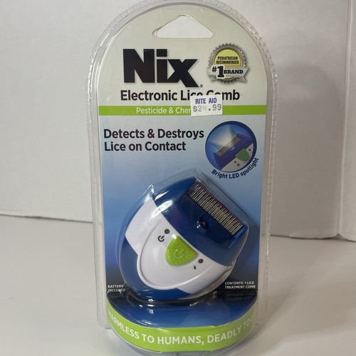 FastShip Nix Electronic Lice Comb Treatment Lice Removal Removes Lice ...