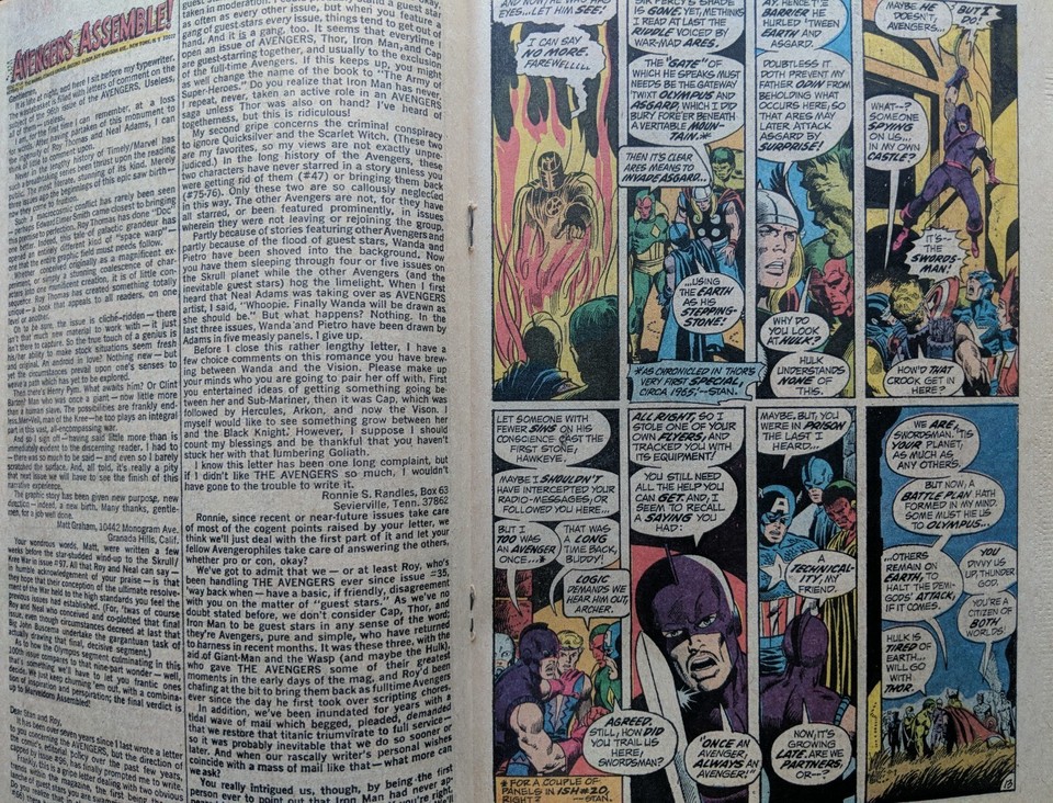 Avengers #100 - Barry Windsor-Smith Artwork | eBay