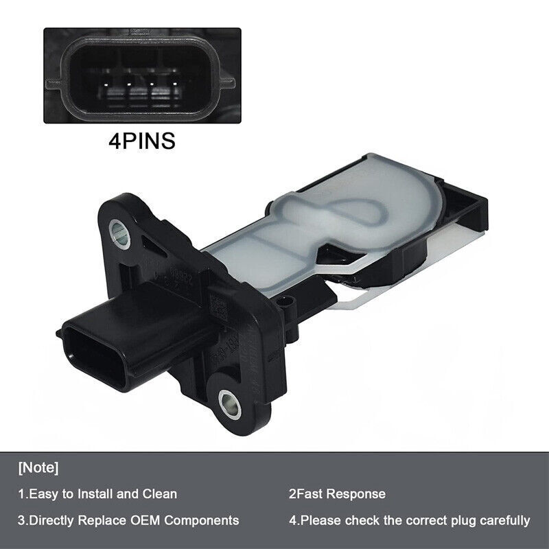 Mass Air Flow MAF Sensor for Nissan Sentra Rogue Juke Kicks INFINITI ...