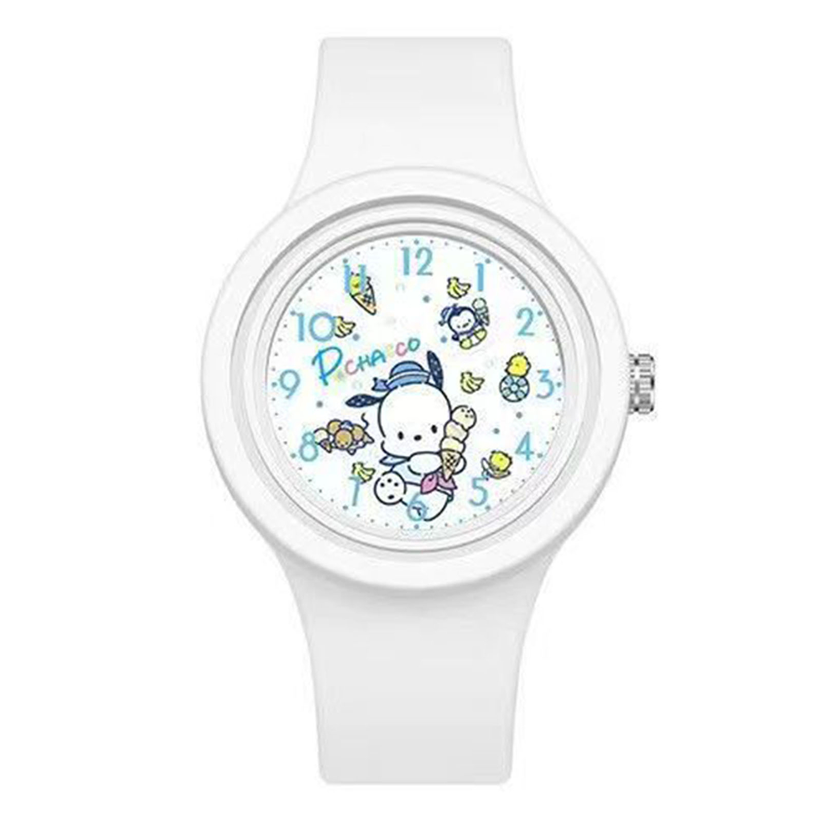 Sanrio Hello Kitty Watch Kuromi Silicone Strap Quartz WristWatch Girls ...