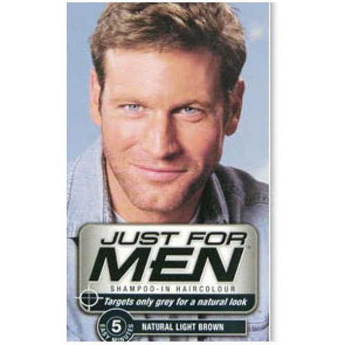 Just For Men Light Brown Shampoo In Hair Colour Last For 6 Weeks ...