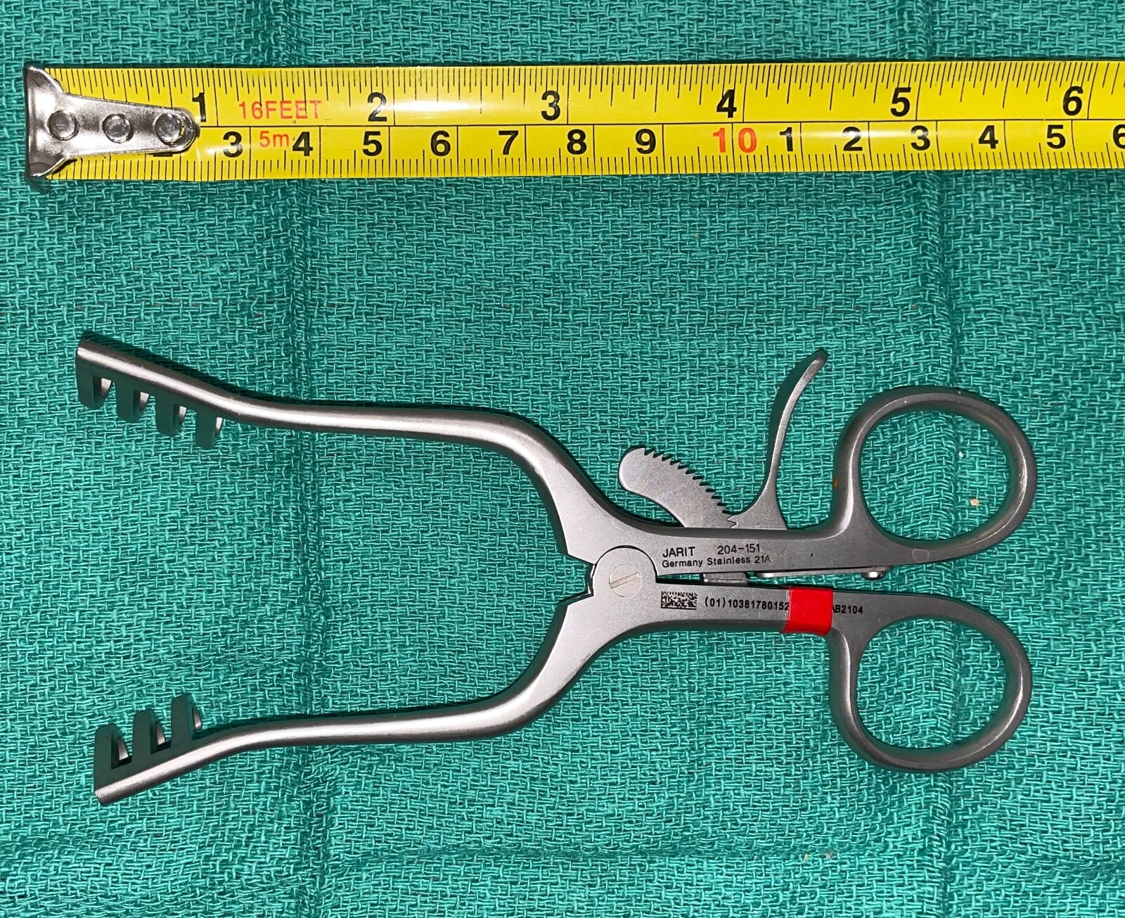 Jarit 204-151 Weitlaner Retractor (4 X 3) dull, 5-1/2" | eBay