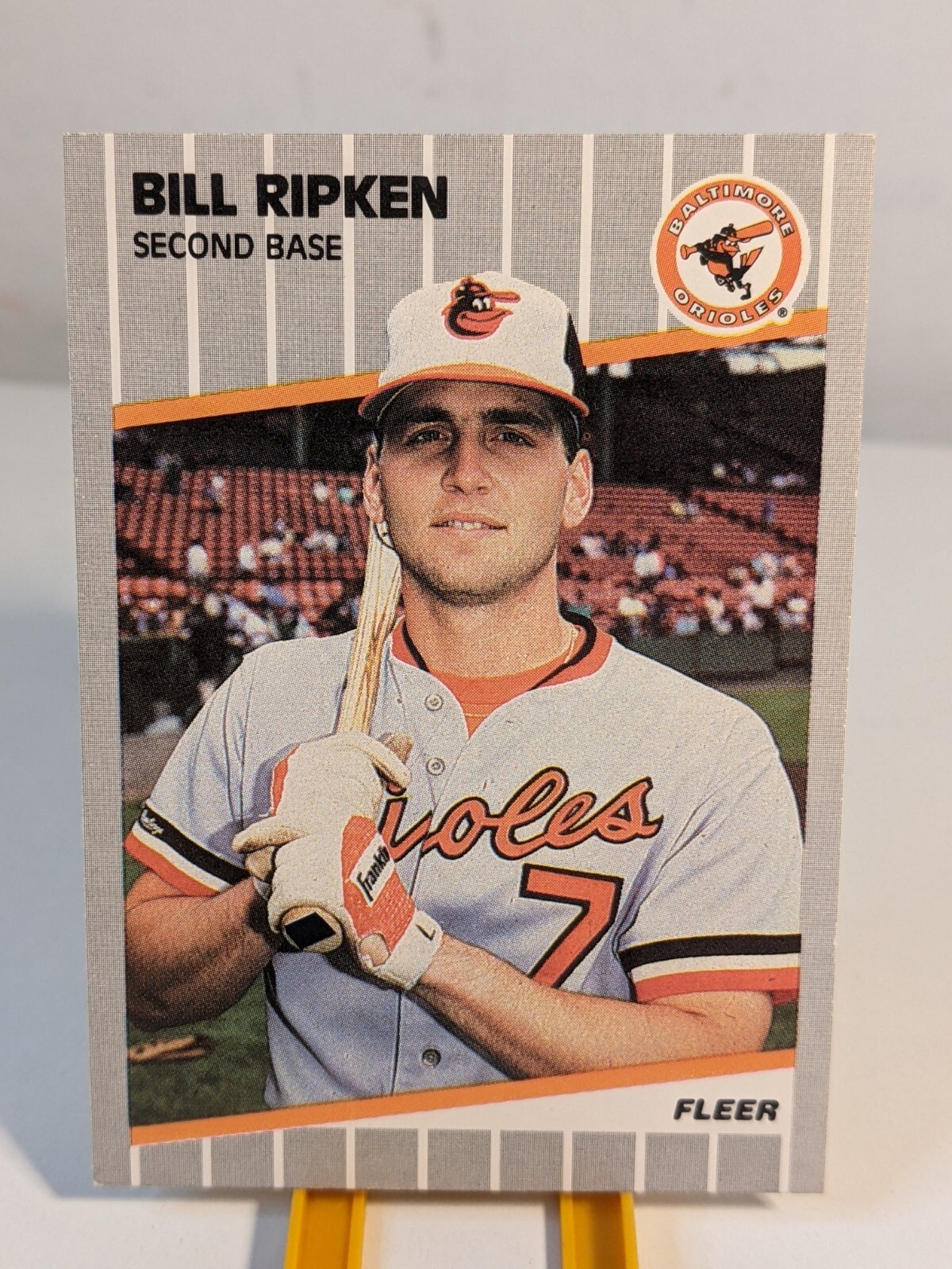 1989 Fleer Billy Ripken Black Box FF F**k Face Error Rookie RC #616 ...