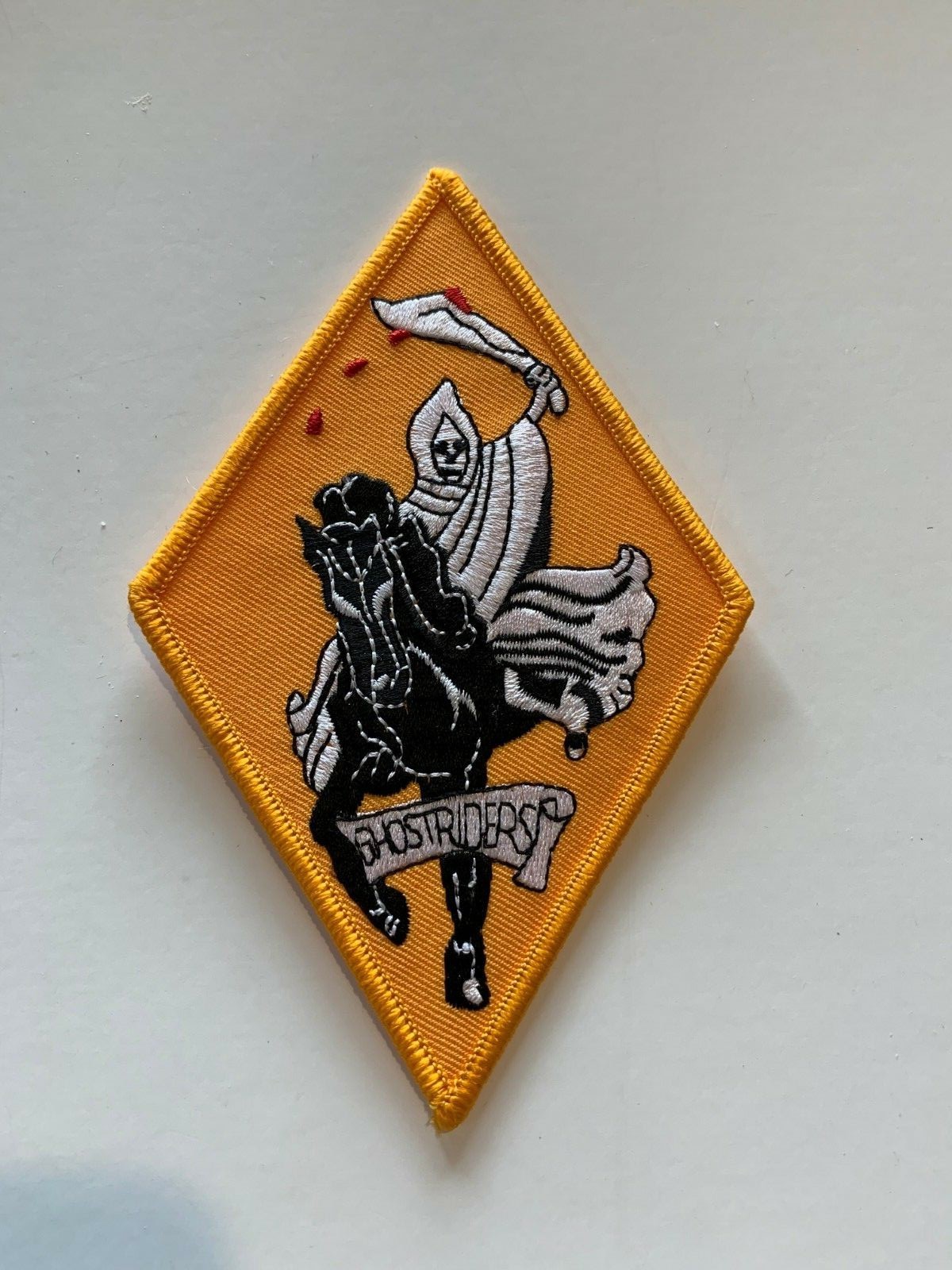 Ghostriders Patch, military patch, skeleton patch, black horse patch ...