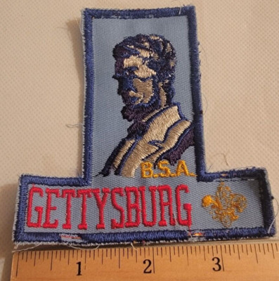 Gettysburg Vintage Boy Scout Patch | eBay