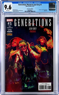 Generations: Phoenix & Jean Grey #1 CGC 9.6 (Oct 2017, Marvel) Stan Lee ...